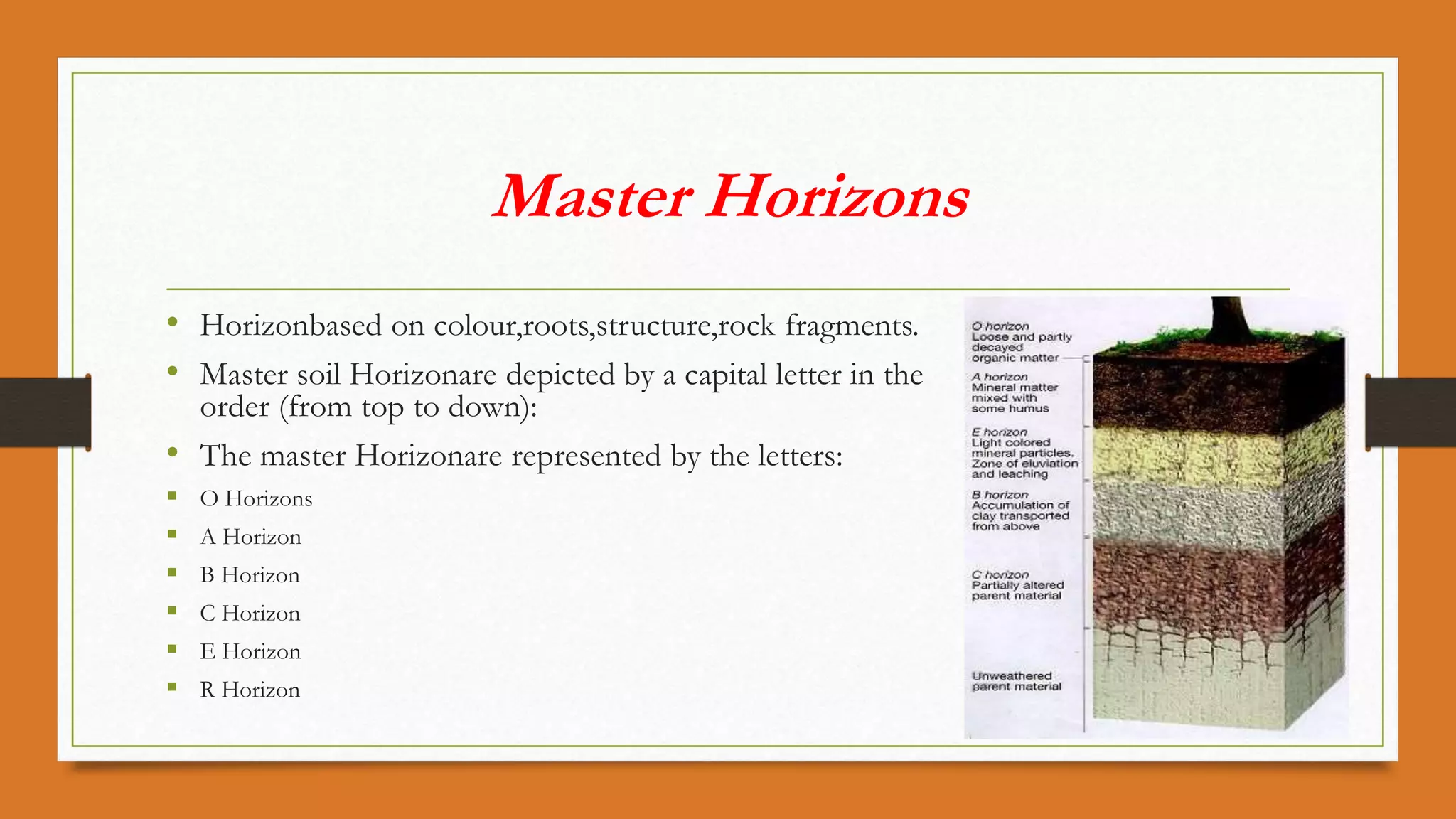 Study of Soil Profile | PPTX