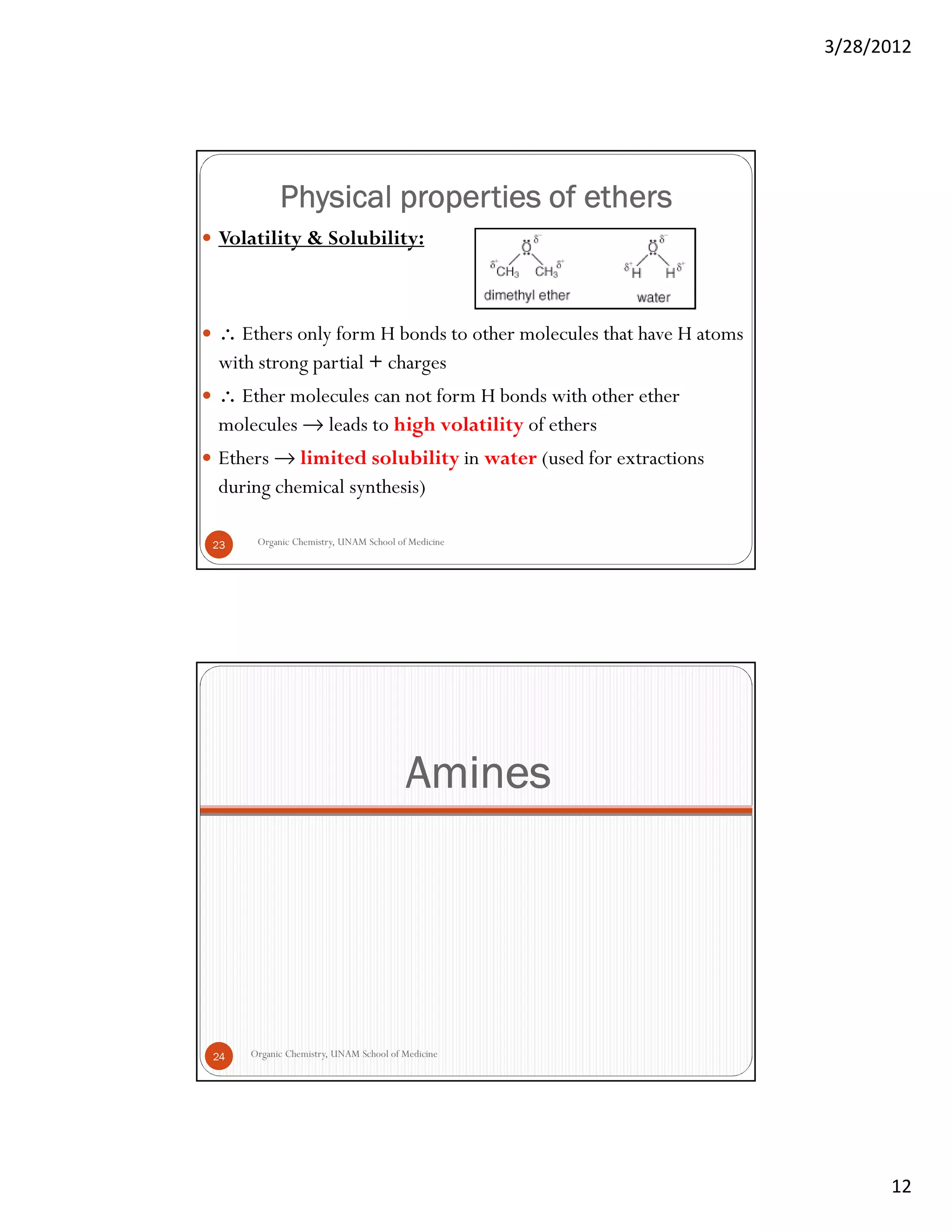 (19) session 19 halo-alkanes, ethers & amines | PDF