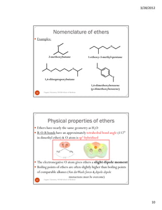 (19) session 19 halo-alkanes, ethers & amines | PDF