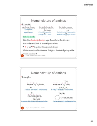 (19) session 19 halo-alkanes, ethers & amines | PDF