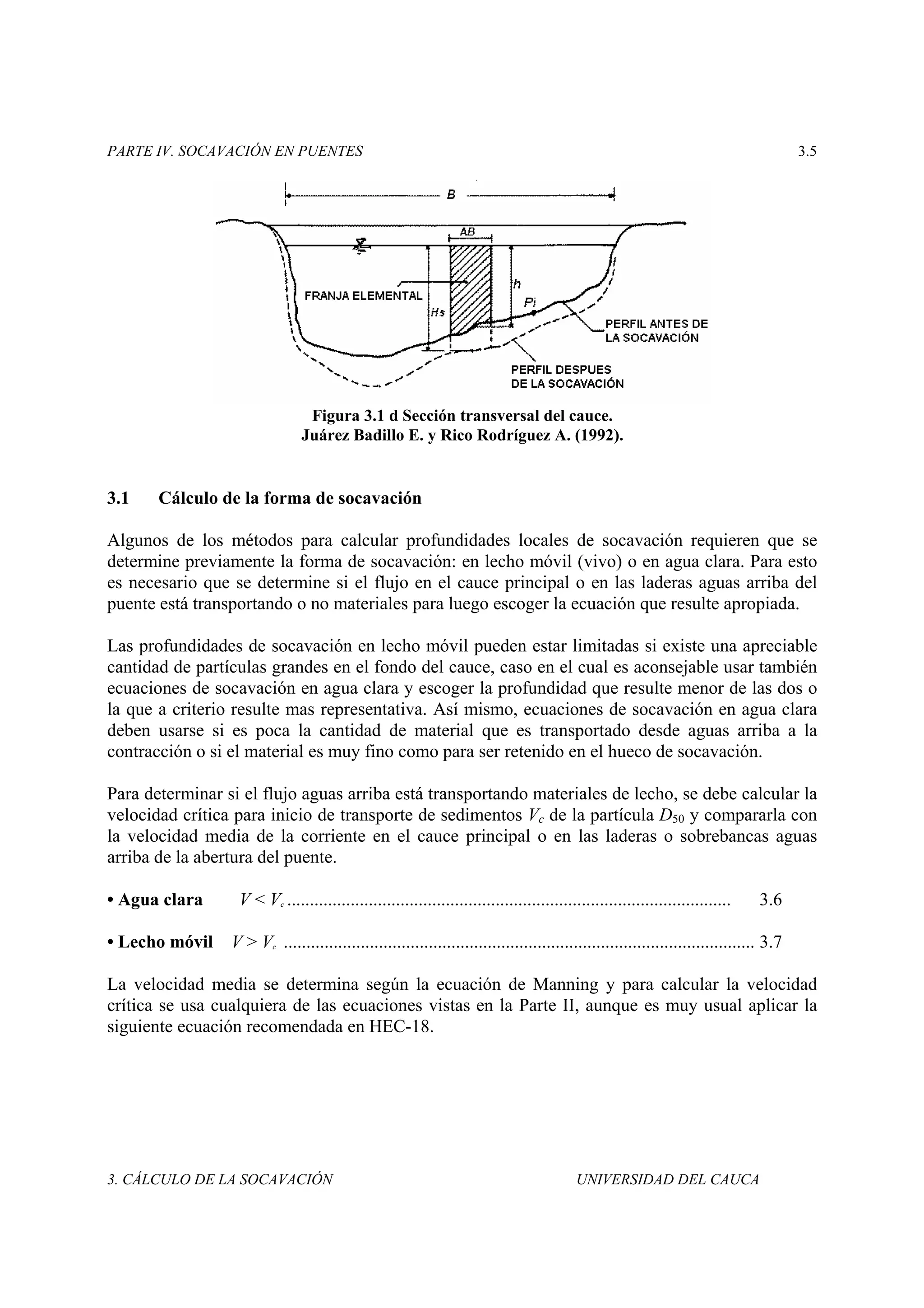 19 socavacion puentes_3_calculo | PDF