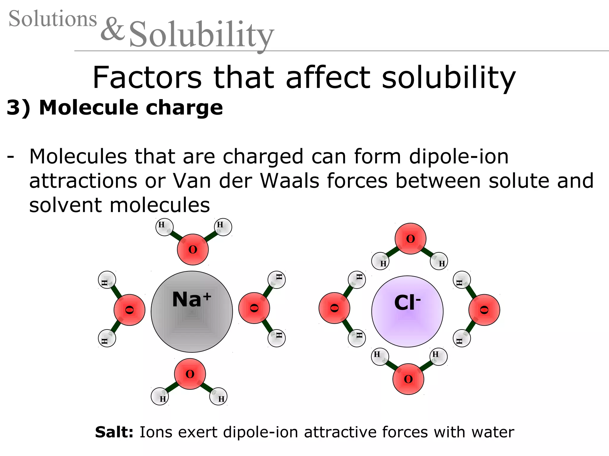 19 solutions and solubility | PPT