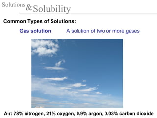 19 solutions and solubility | PPT