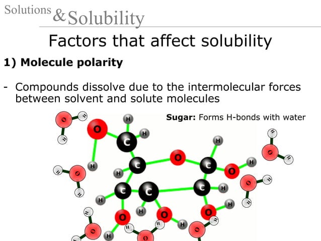 19 solutions and solubility | PPT