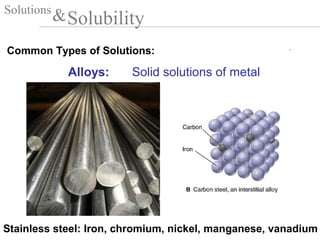 19 solutions and solubility | PPT