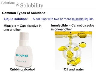 19 solutions and solubility | PPT