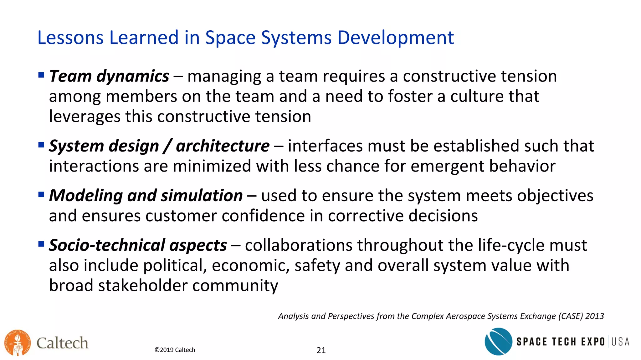 Systems Thinking: Applications to Space Systems | PDF