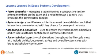 Systems Thinking: Applications to Space Systems | PDF