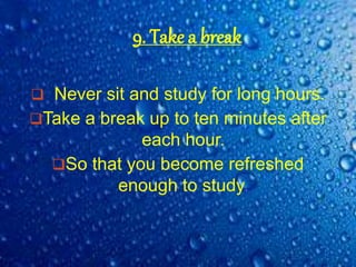 19 Study Tips For Students | PPTX