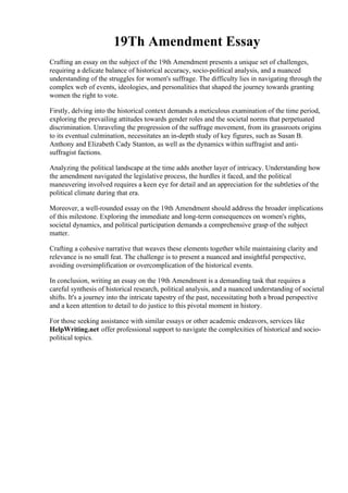 19Th Amendment Essay.pdf