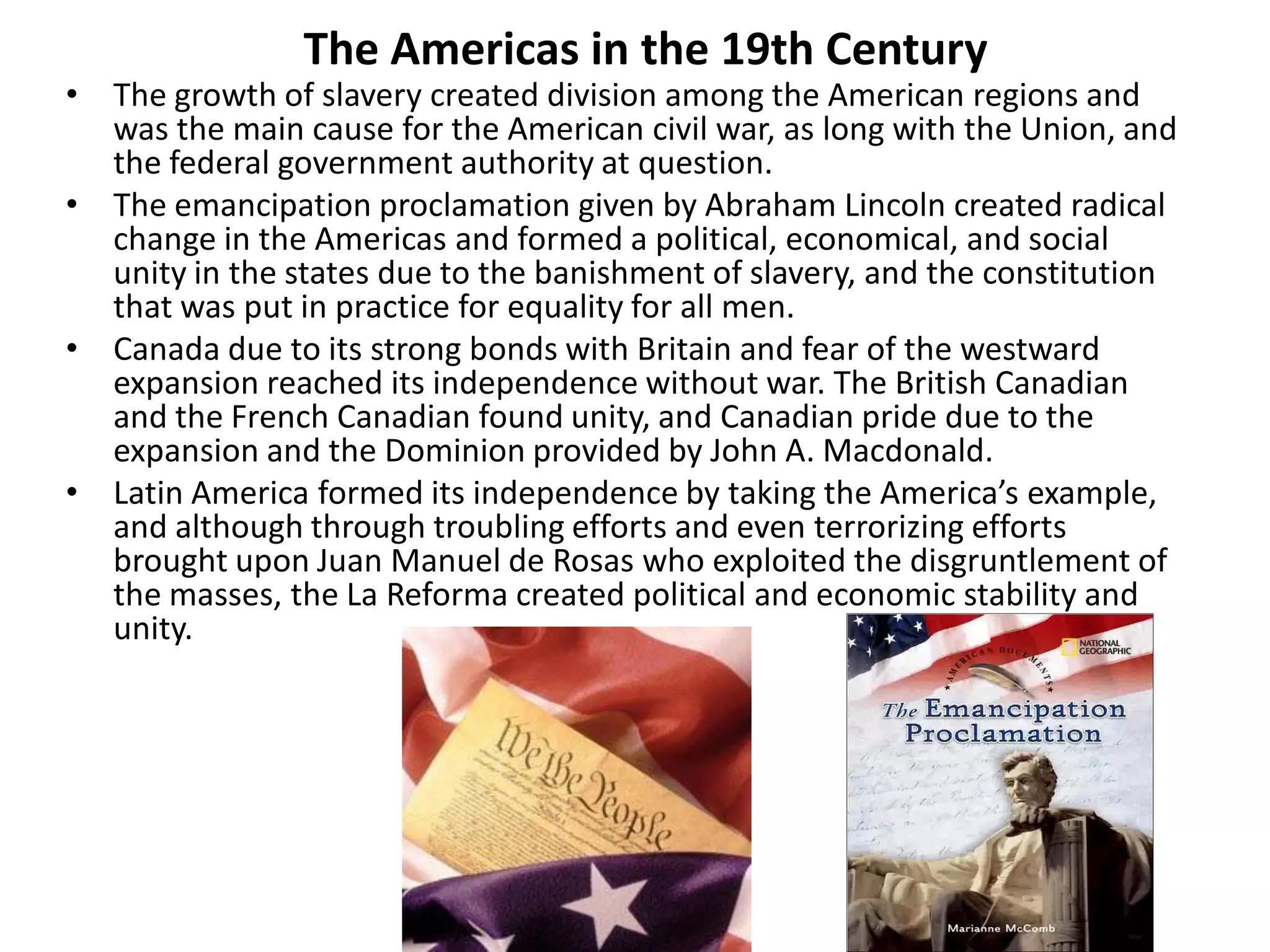 19th century americas | PDF