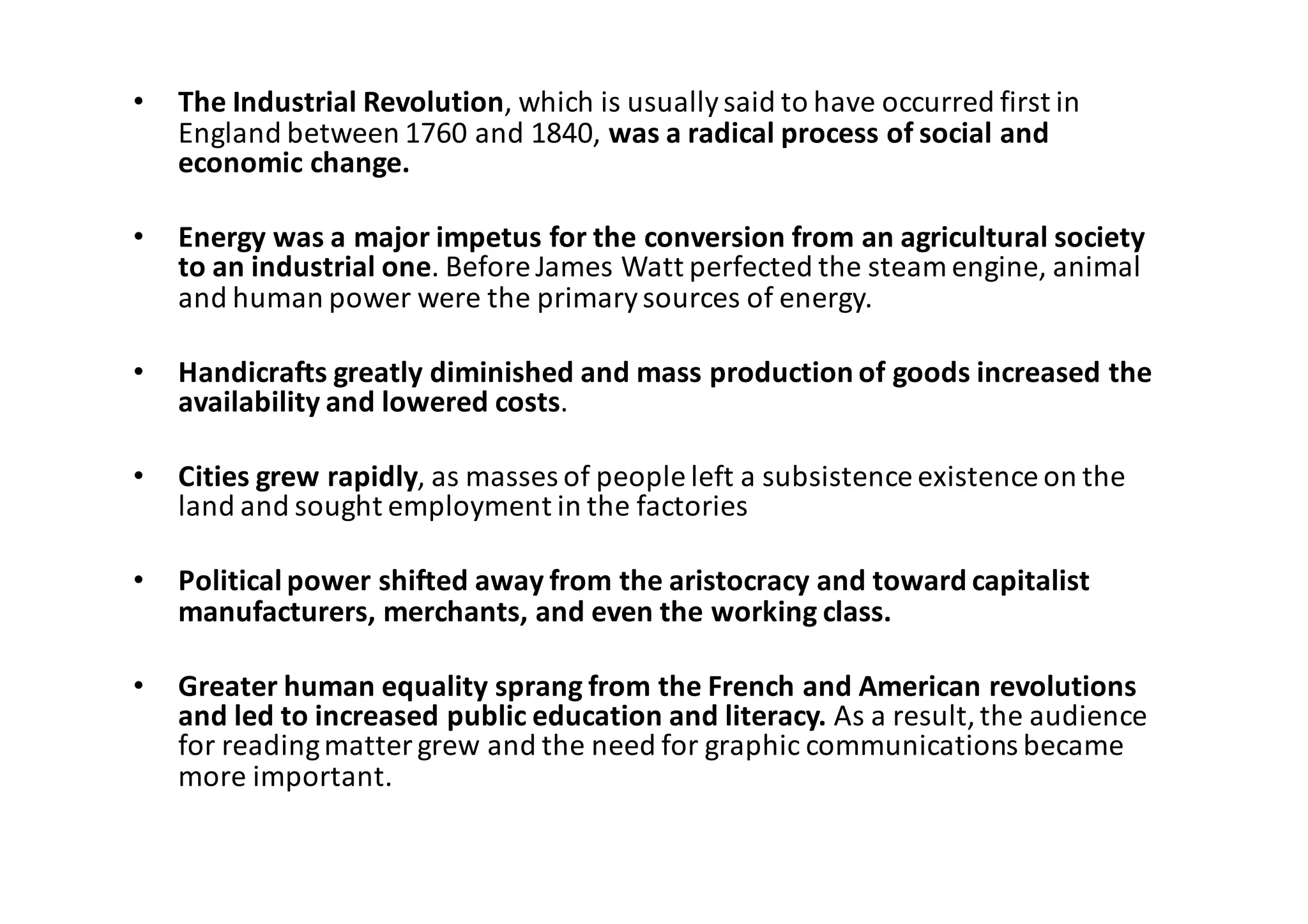Industrial Revolution and 19th century | PDF