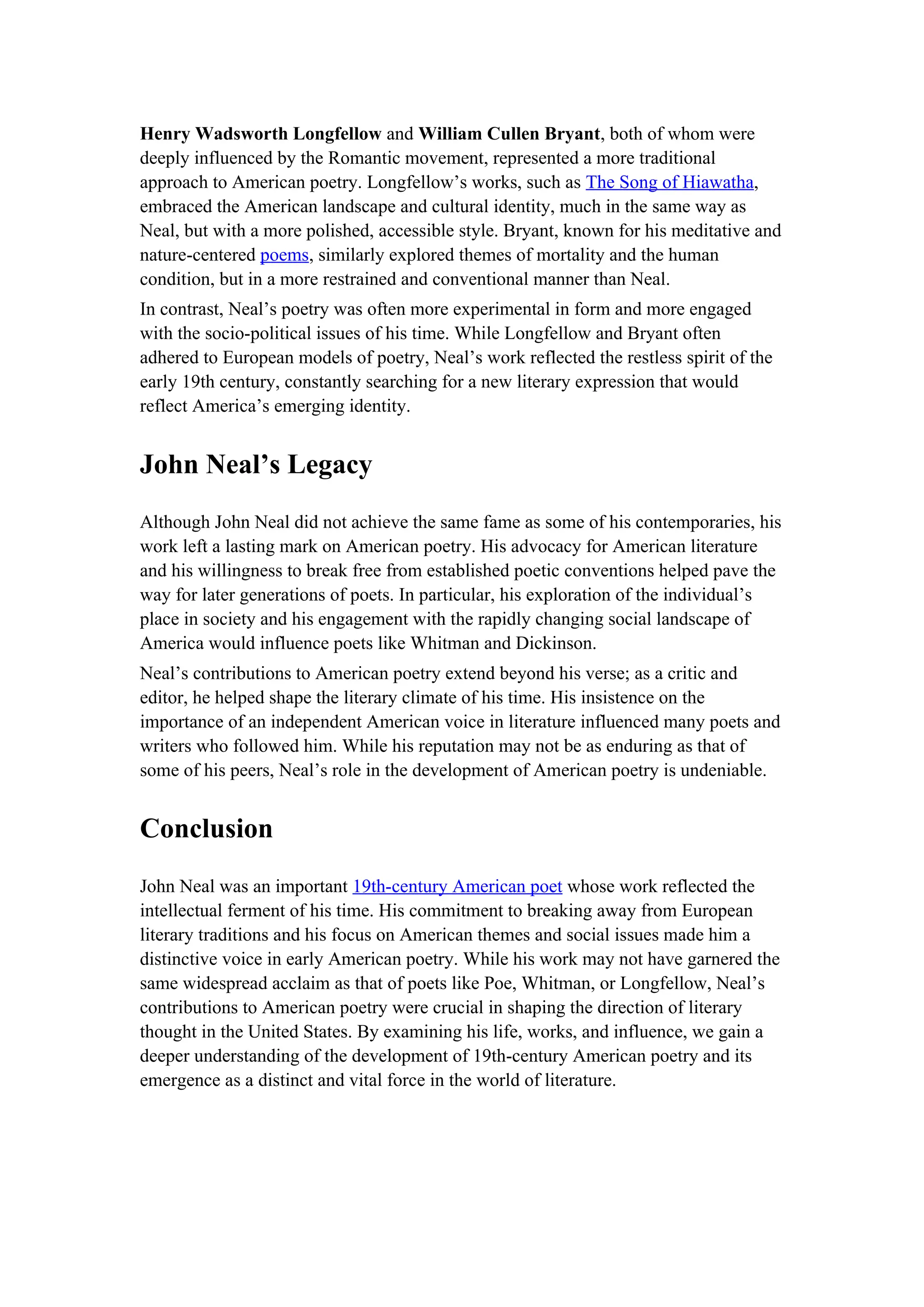 19th Century American poet John Neal.docx