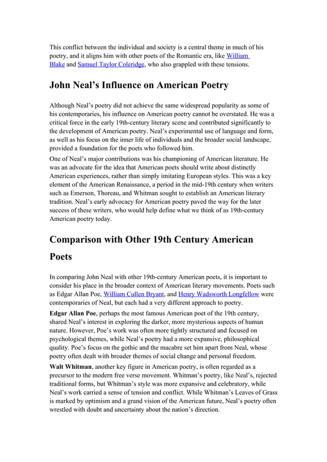 19th Century American poet John Neal.docx