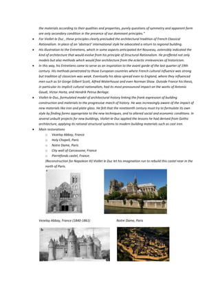 19th century architectural theory toa ii | PDF