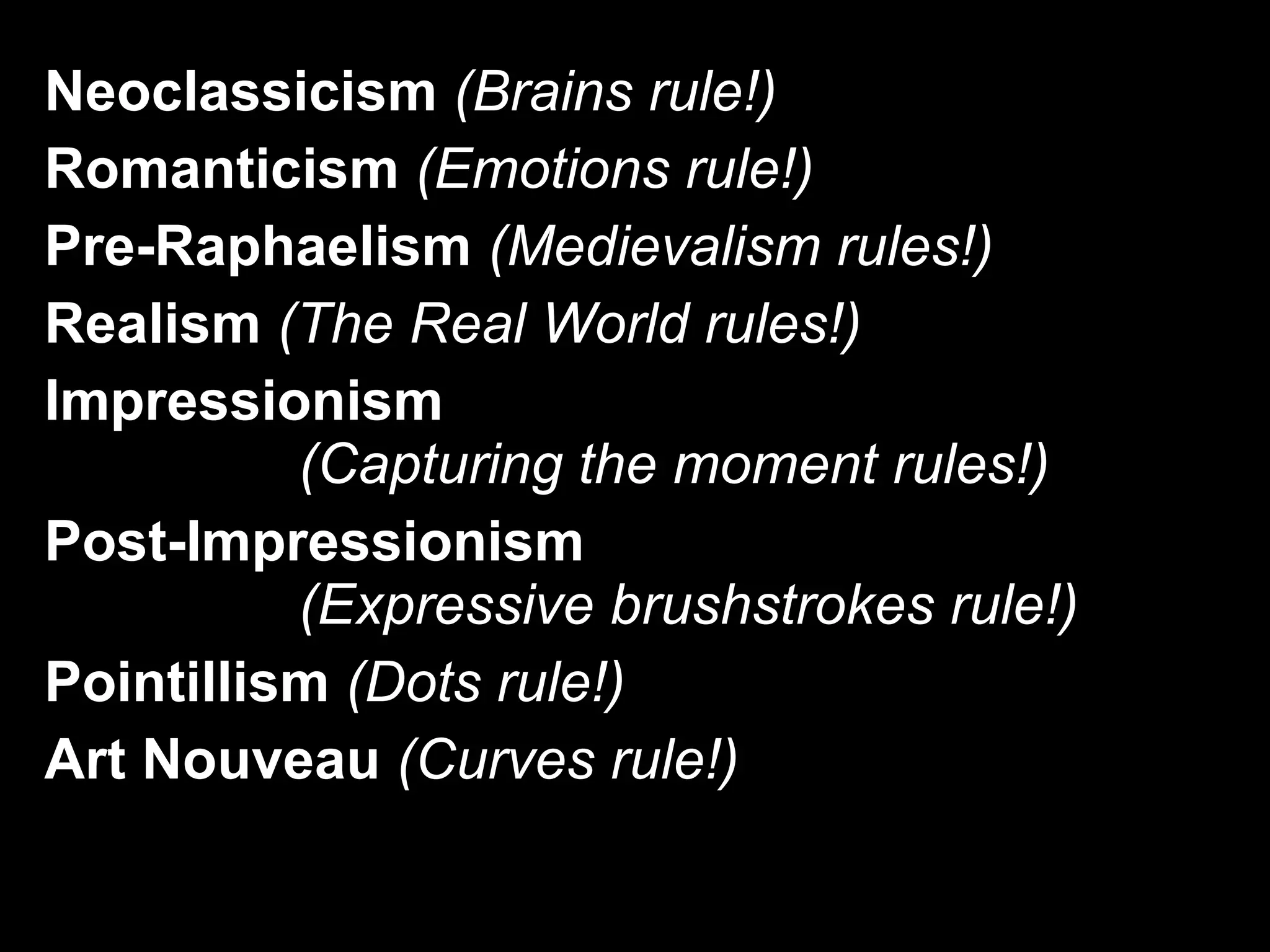 19th Century Art | PPT