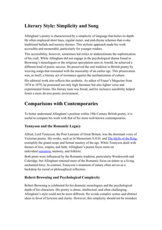 19th Century British Poet William Allingham.docx