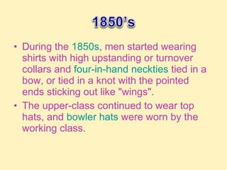 18th and 19th Century Clothing | PPT