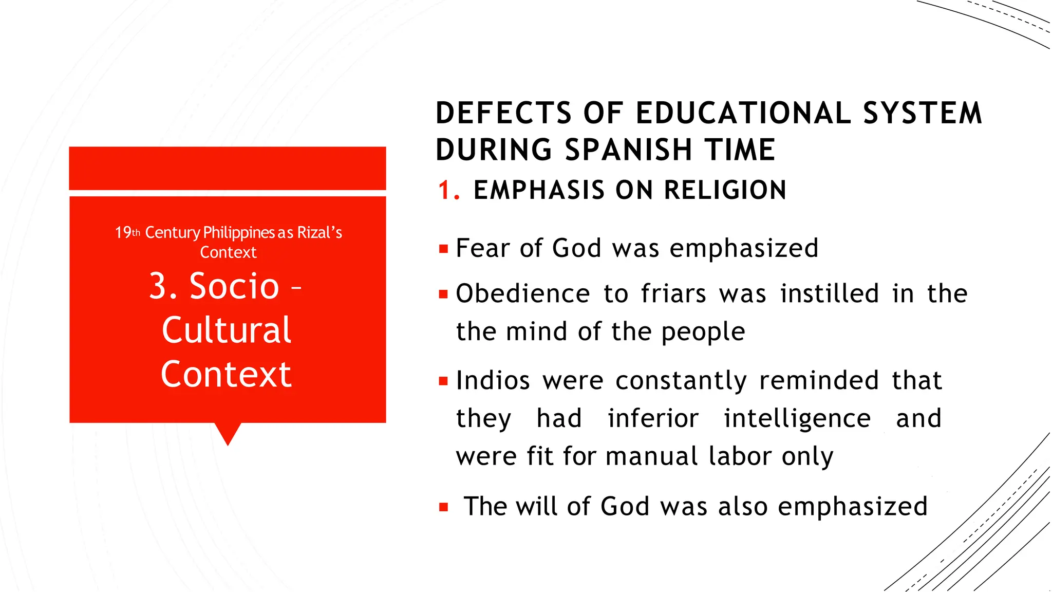 19th Century Context Philippines of Rizal | PPTX