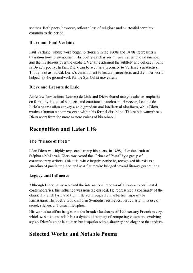 19th Century French Poet Léon Dierx.docx