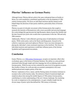 19th Century German Poet Gustav Pfarrius.docx