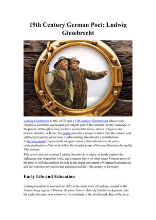 19th Century German Poet Ludwig Giesebrecht.docx