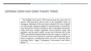 19th century germ theory | PPTX