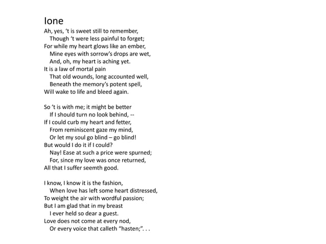 19th century poetry | PPTX