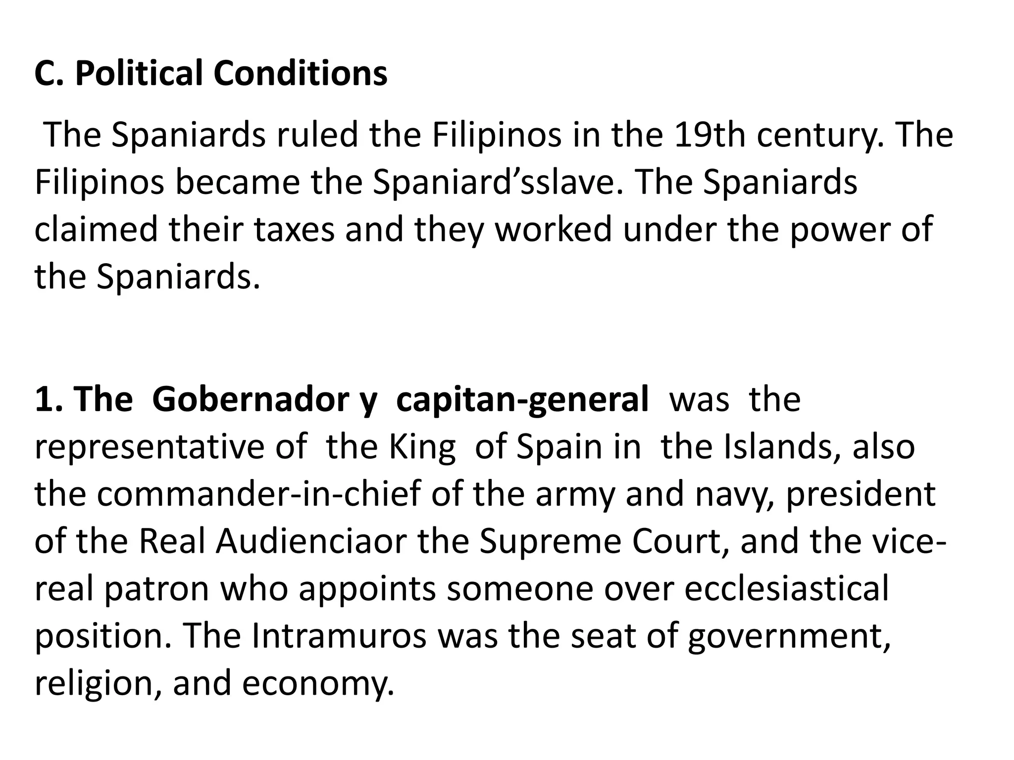 The Philippine in the 19th century | PPTX