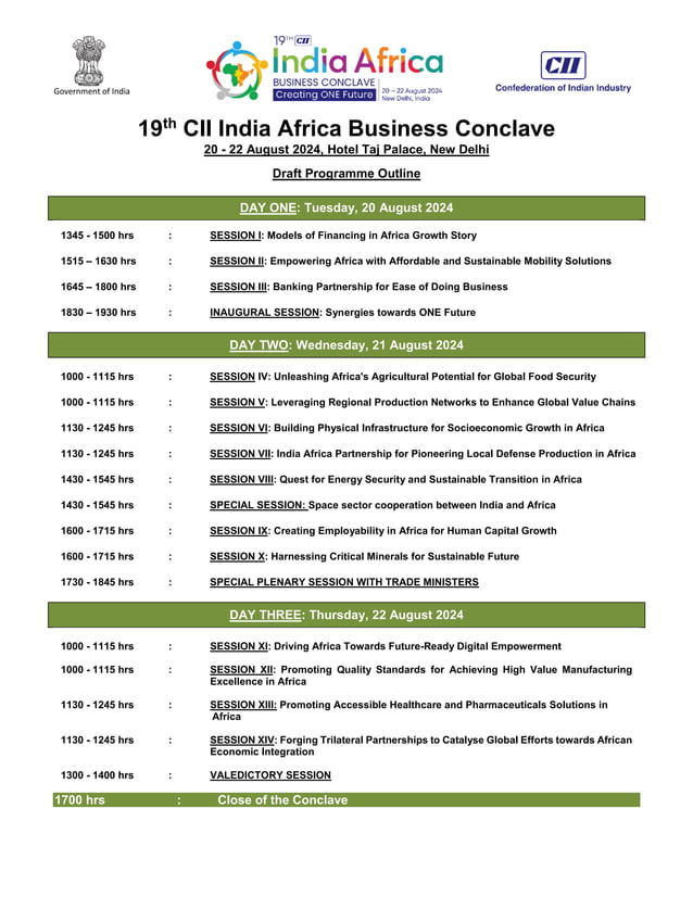 19th CII Conclave - Draft Programme Outline.pdf