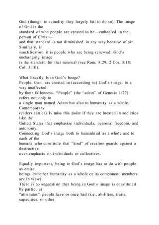 1 9 the image of god, bioethics, and persons with profou | DOCX