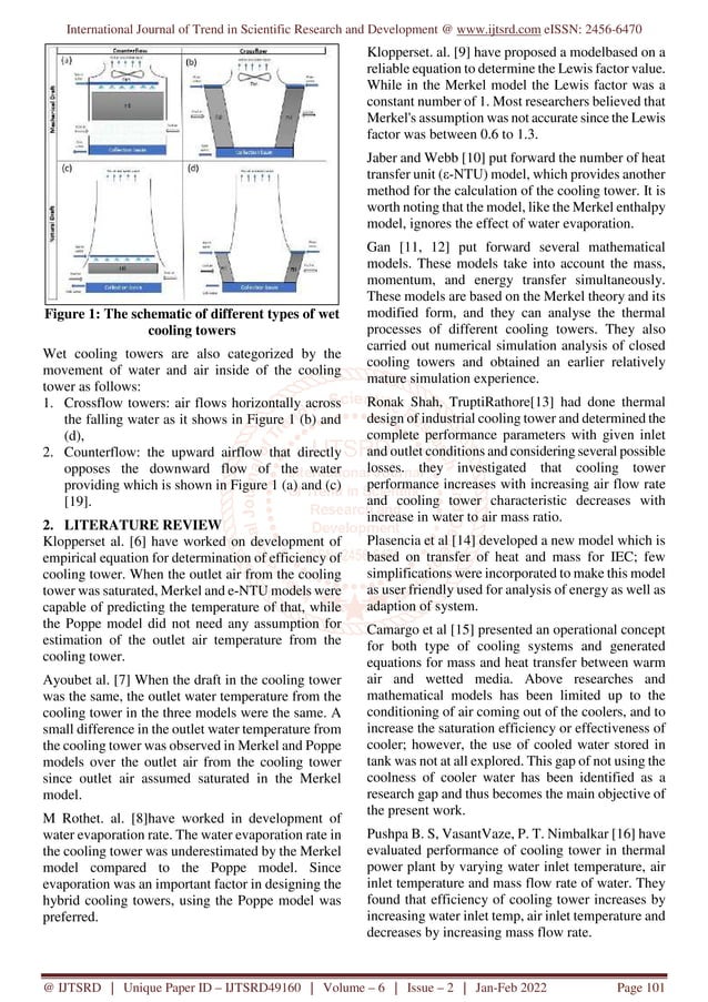 Thermal Analysis of Cooling Tower using Computational Fluid Dynamics | PDF | Chemistry | Science