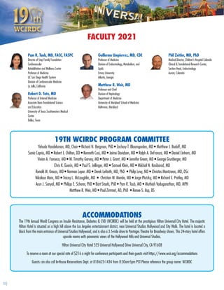 19th wcirdc brochure | PDF