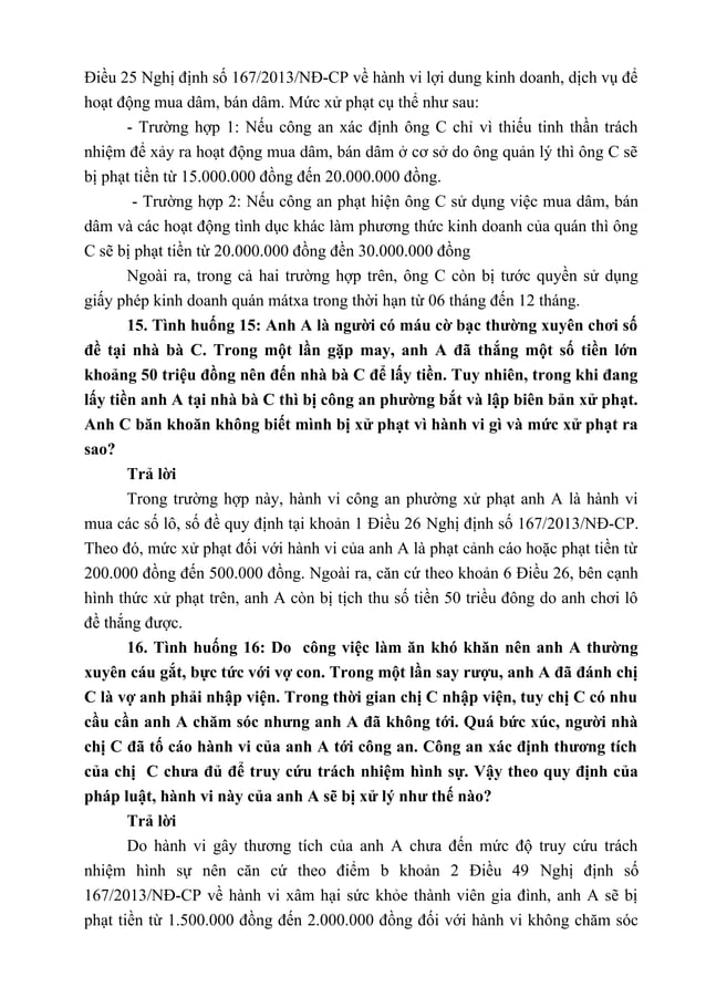 19 tinh huong xu phat vi pham hành chinh.doc | Free Download