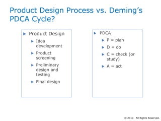 Tuning the planning and control system to product and process design ...