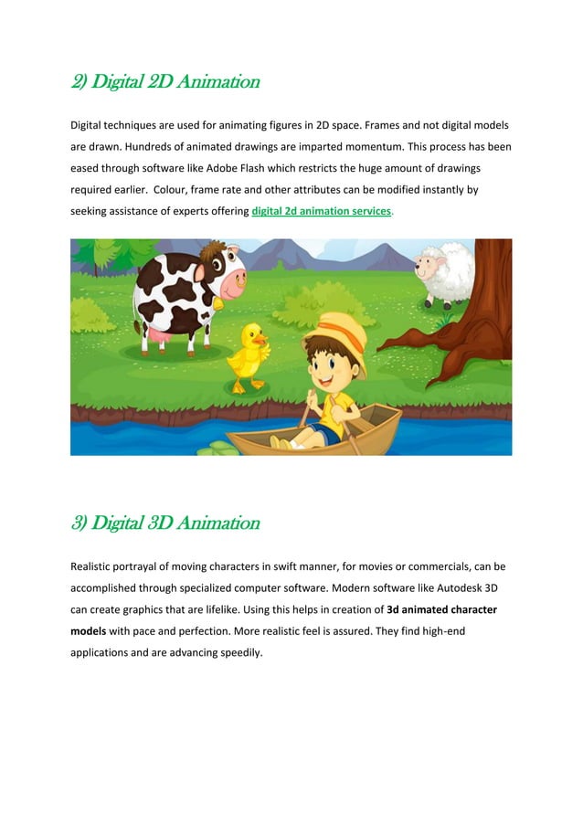 19 types of animation techniques and styles