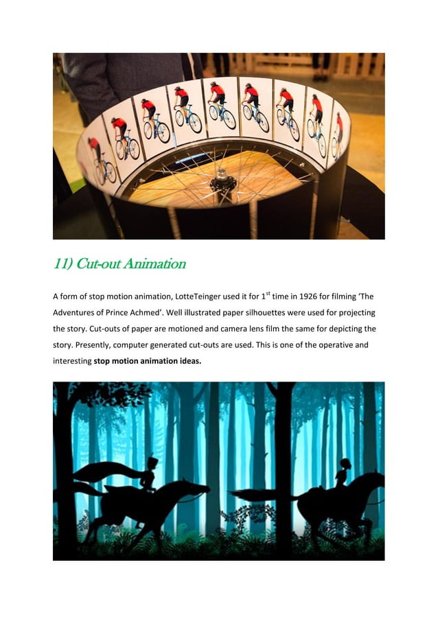 19 types of animation techniques and styles