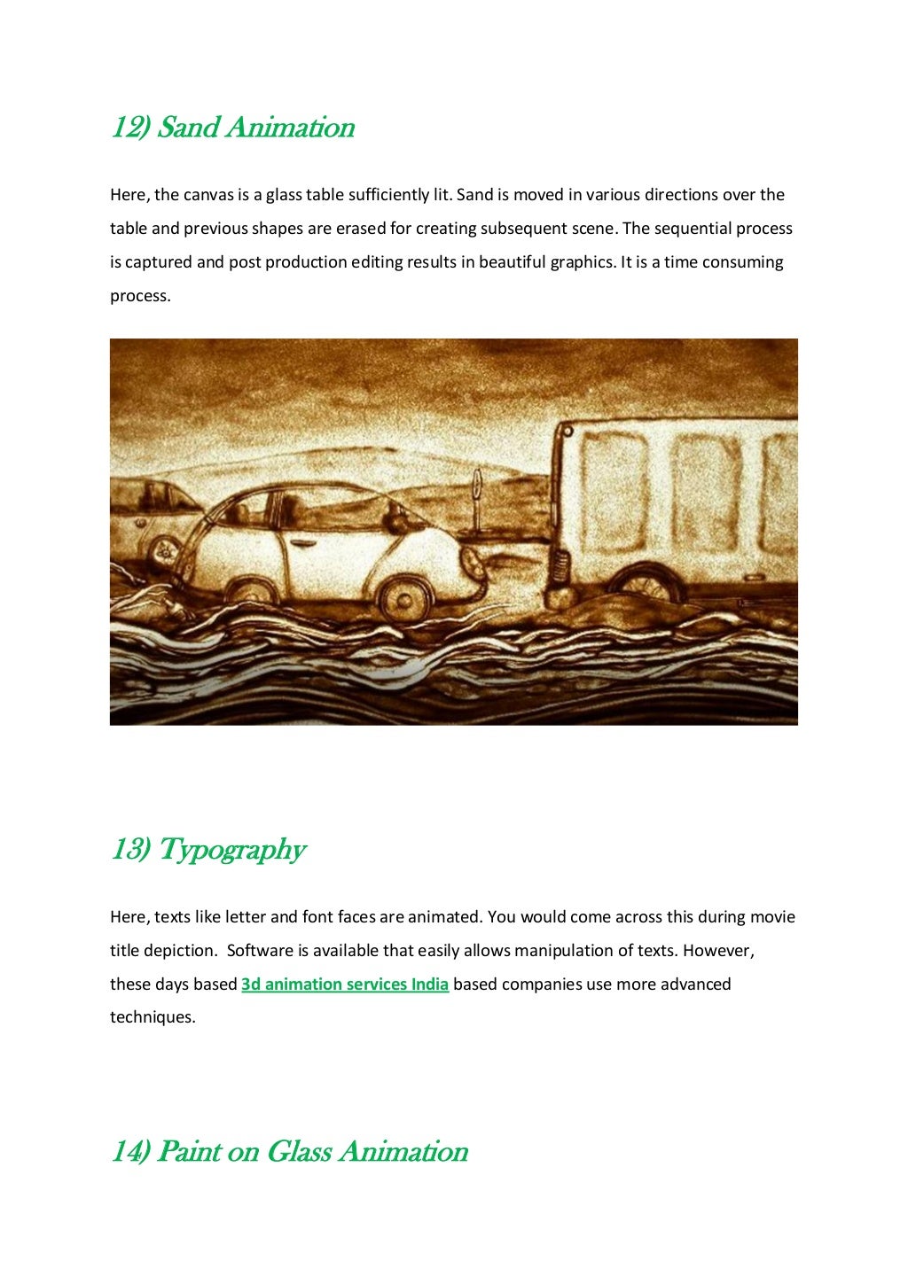 19 types of animation techniques and styles