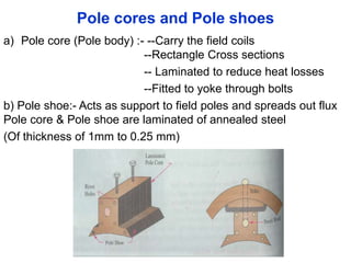 DC generator construction and principle of operation | PPTX