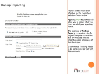19 web analytics_roll_up_reporting | PPT