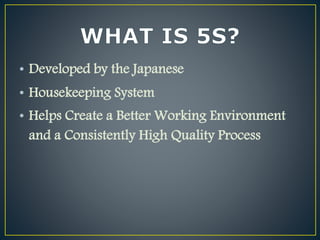 5's principles & 8'd methods | PPTX