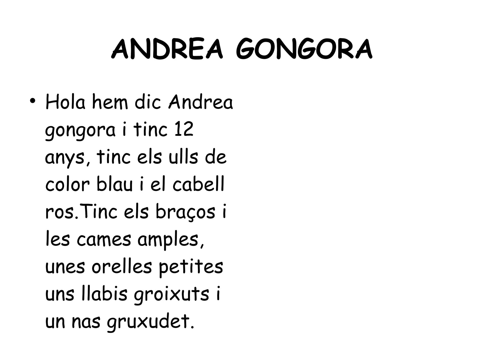 1 A Sol Ana M Erika Andrea | PPT
