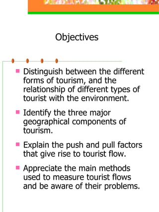 1 Tourism Geography[1] | PPT