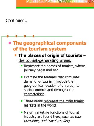 1 Tourism Geography[1] | PPT
