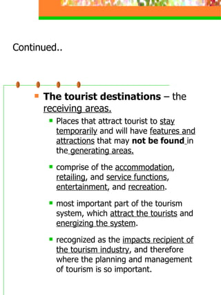 1 Tourism Geography[1] | PPT