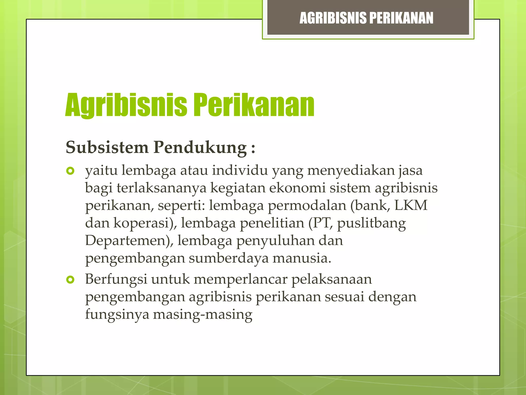 1 a. agribisnis perikanan | PPTX