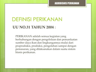 1 a. agribisnis perikanan | PPTX