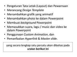 Cara Membuat Bahan Presentasi menggunakan Powerpoint | PPT