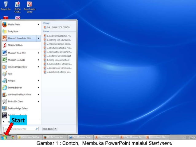 Cara Membuat Bahan Presentasi menggunakan Powerpoint | PPT