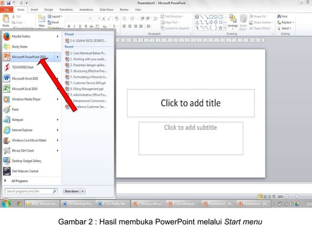 Cara Membuat Bahan Presentasi menggunakan Powerpoint | PPT